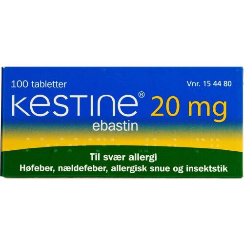 Kestine Tabl 20 Mg - Køb på Apoteket-online