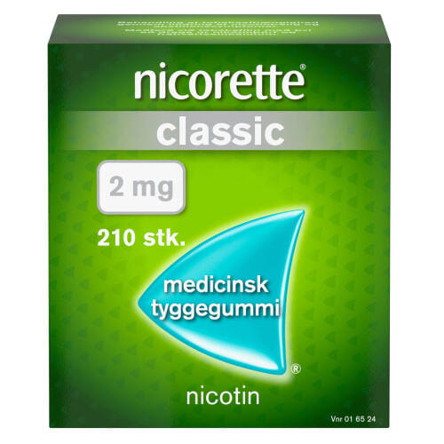 Nicorette Classic Med.Tyg. 2Mg - Køb på Apoteket-online