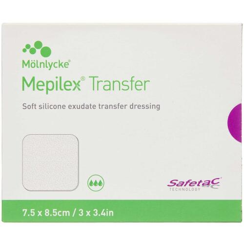 Mepilex Transfer 7,5 X 8,5 Cm 5ST | Køb på Apoteket-online.dk