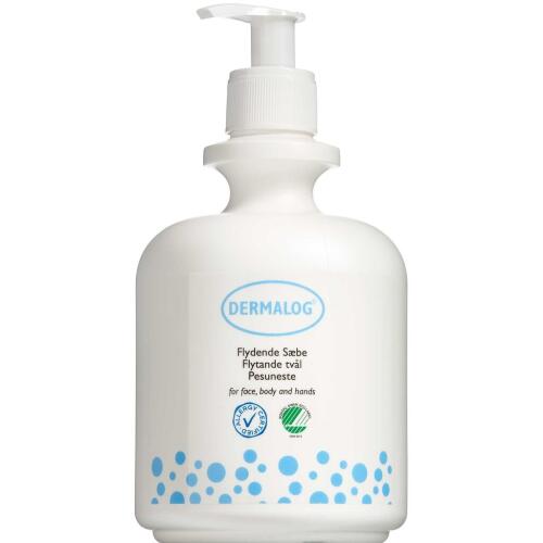 Dermalog Flydende Sæbe Med Pumpe 500ml | Køb her