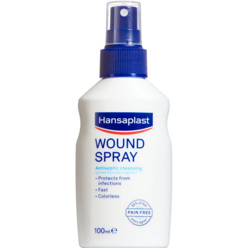 Hansaplast Wound Spray 100ml | Køb på Apoteket-online.dk