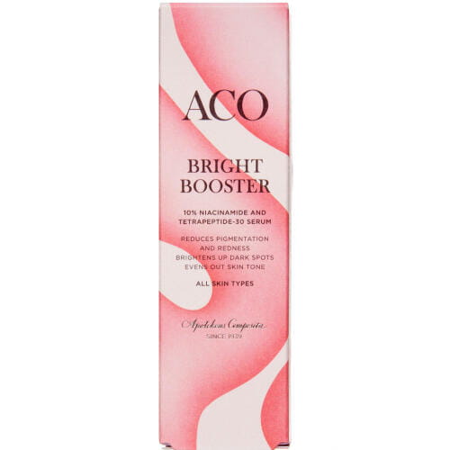 ACO Bright Booster serum 30ml | Køb på Apoteket-online.dk