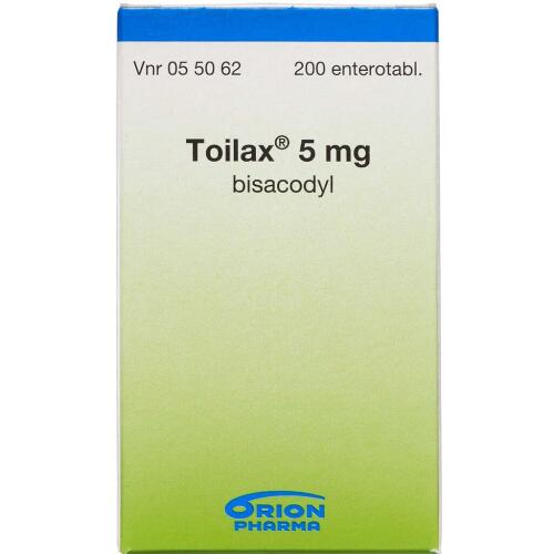 Toilax Enterotabl 5 Mg - Køb på Apoteket-online
