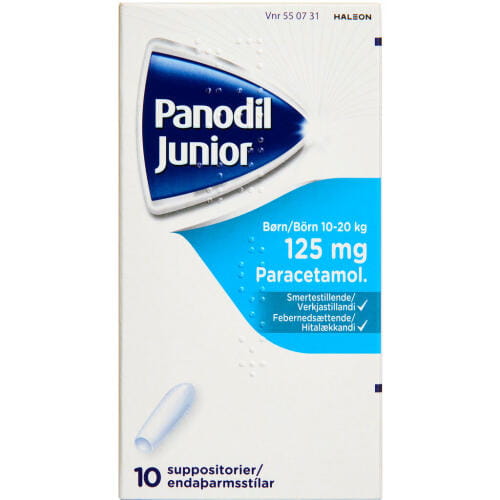 Panodil Junior Supp 125 Mg - Køb på Apoteket-online