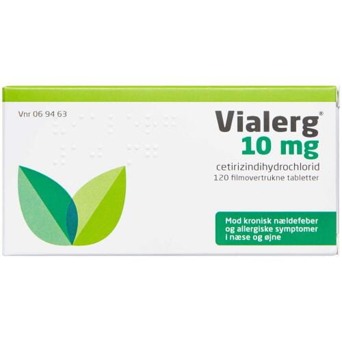 Vialerg Tabletter 10 Mg 120stk | Køb på Apoteket-online.dk