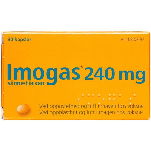 Imogas Kaps 240 Mg - Køb på Apoteket-online