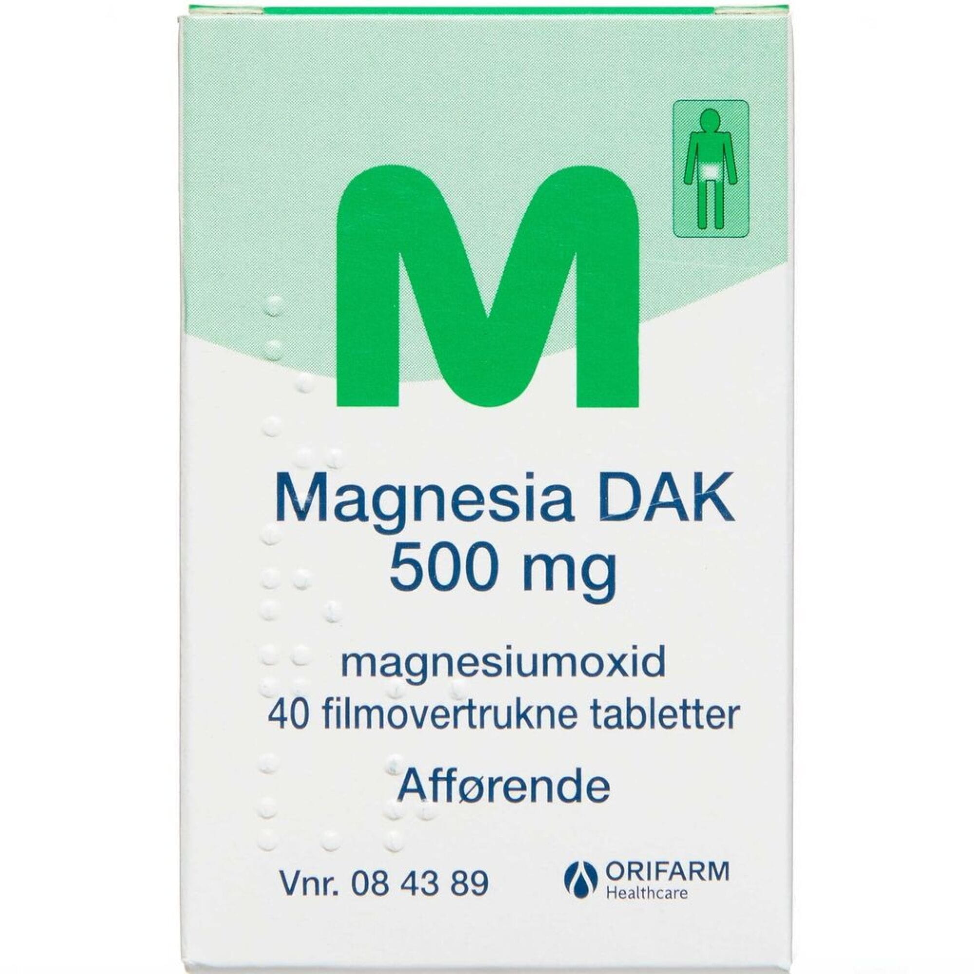 Køb Magnesia Tabletter 500 Mg på Apoteket-online!